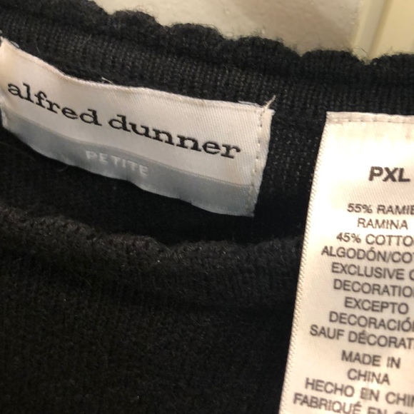 Alfred Dunner | Sweaters | Pretty Sweater With Flowers Hardly Worn ...